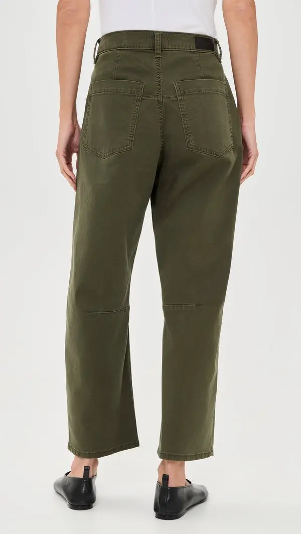 DL1961 Bilie Easy Barrel Petite High Rise Ankle Pants