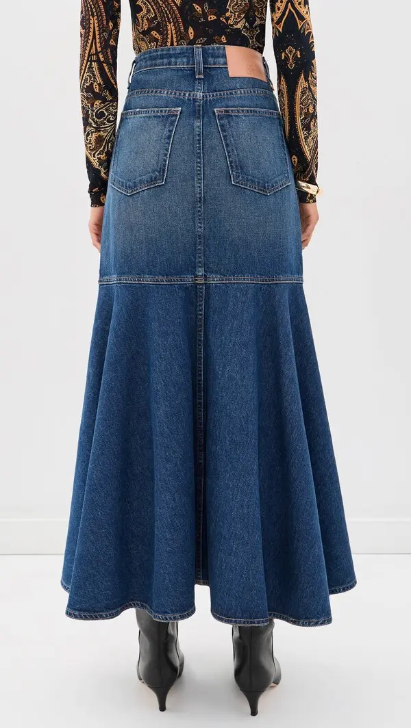 Ulla Johnson The Madelyn Denim Skirt