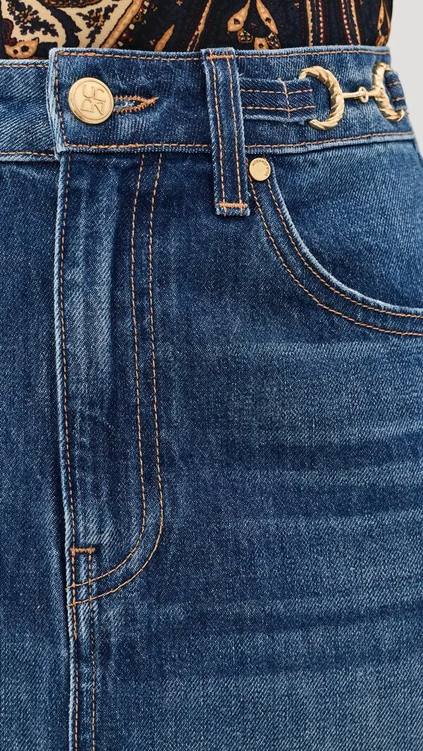 Ulla Johnson The Madelyn Denim Skirt