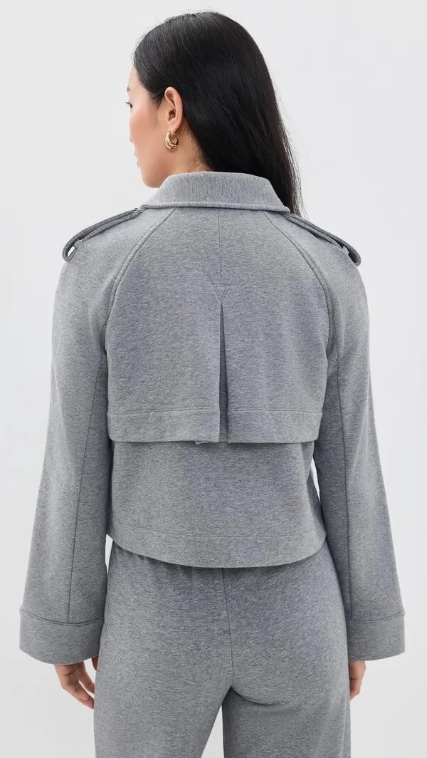 Veronica Beard Cropped Conneley Trench Coat