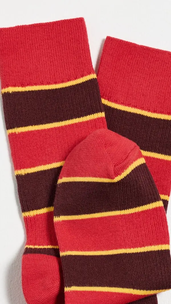 The Great. The Collegiate Socks - Hot Red