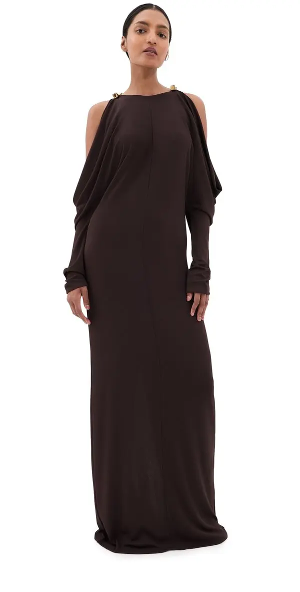 Silvia Tcherassi Kilian Dress - Brown