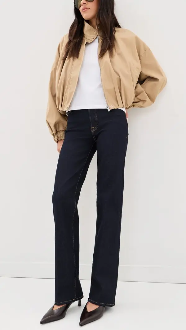 Good American Good True Straight Jeans