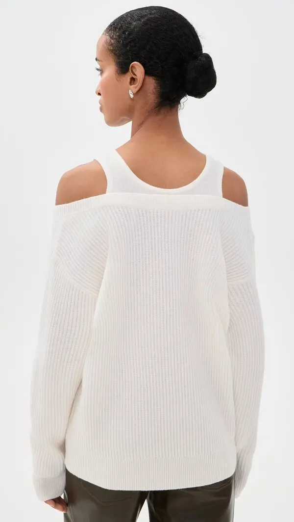 Helmut Lang Double Layered Wool Sweater