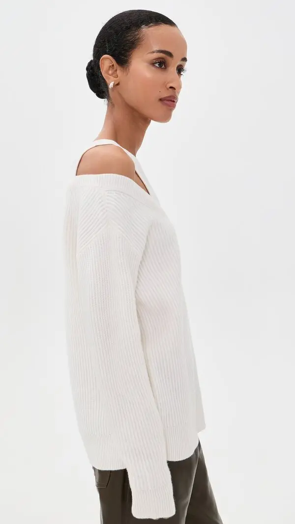 Helmut Lang Double Layered Wool Sweater