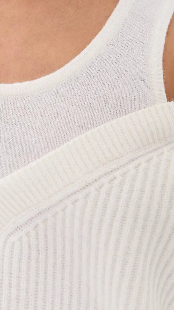 Helmut Lang Double Layered Wool Sweater