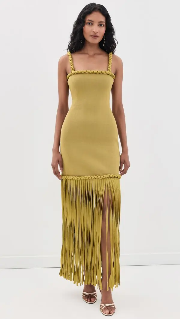 Aje Ribiona Knit Dress
