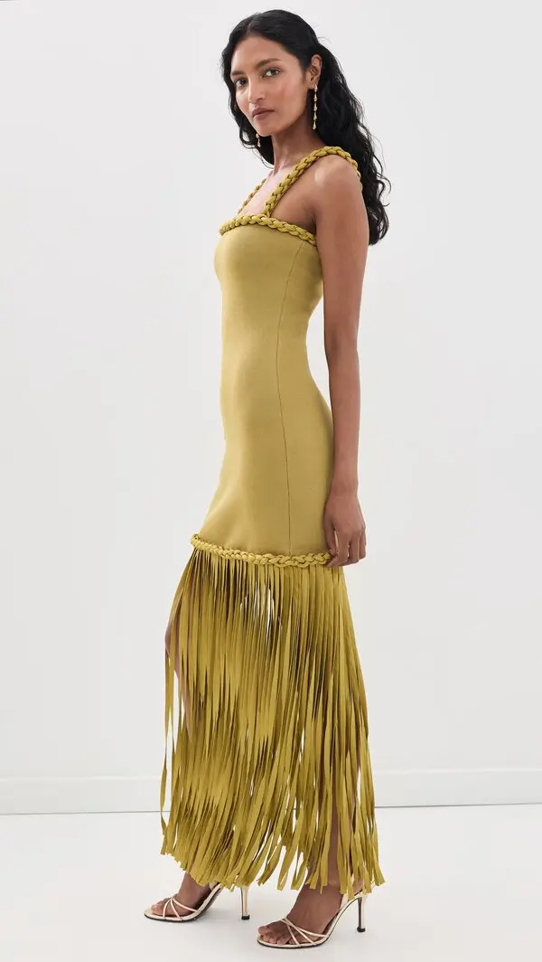 Aje Ribiona Knit Dress