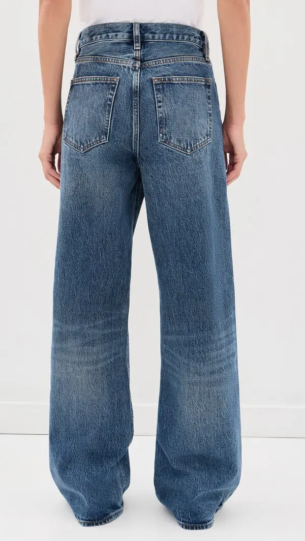 FRAME The Loose Exposed Buttons Jeans