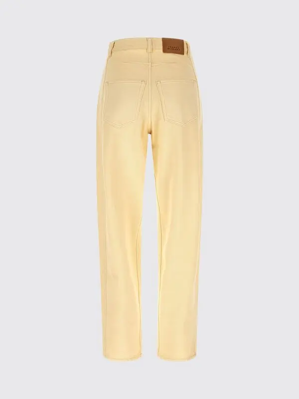 Isabel Marant Étoile Lisha High-waisted Wide-leg Cotton Denim Jeans