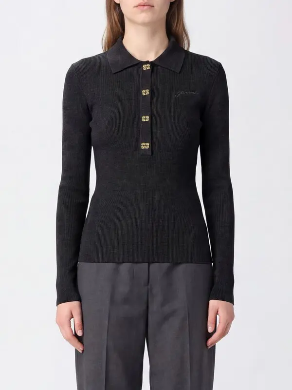 GANNI Polo Shirt