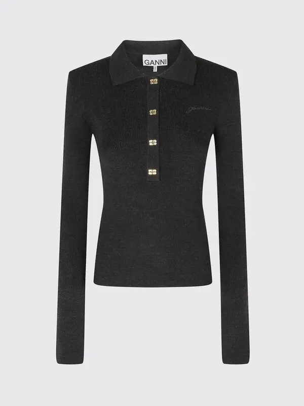 GANNI Polo Shirt