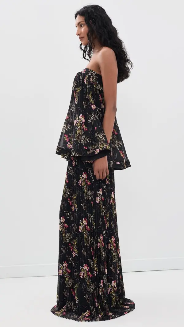 Cinq À Sept Love Letter Floral Rosaline Gown