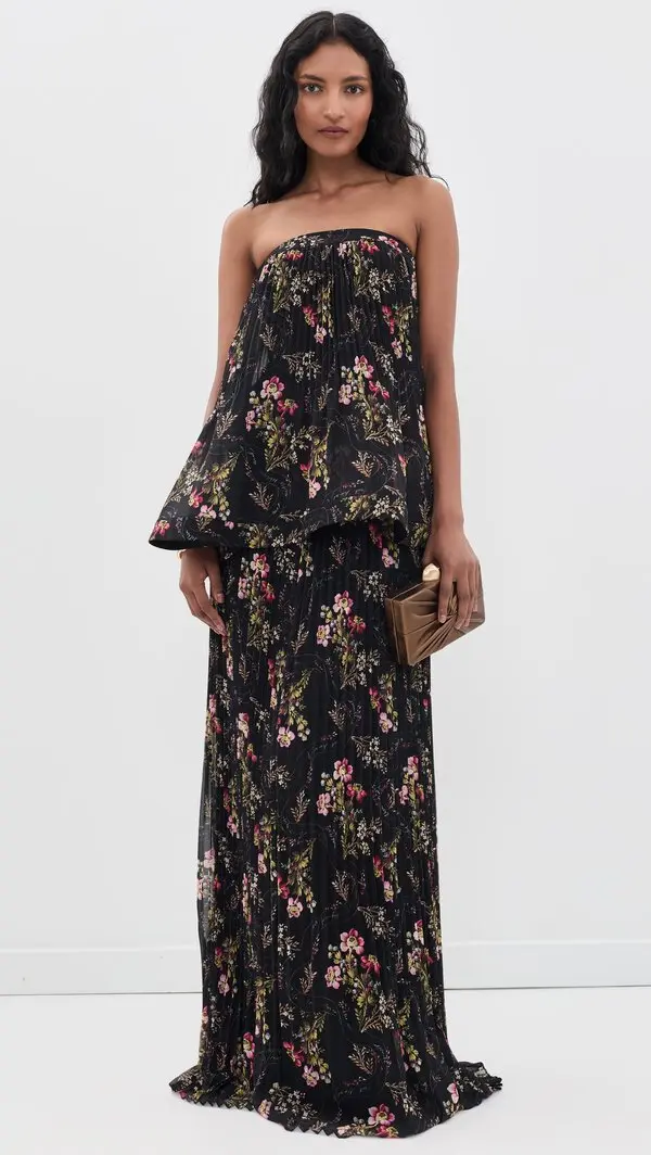 Cinq À Sept Love Letter Floral Rosaline Gown