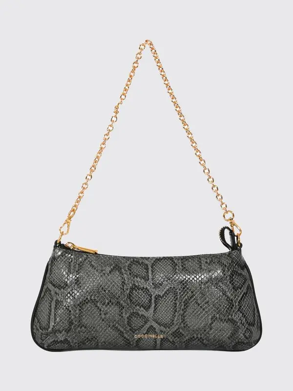 COCCINELLE C-me Shoulder Bag - Grey