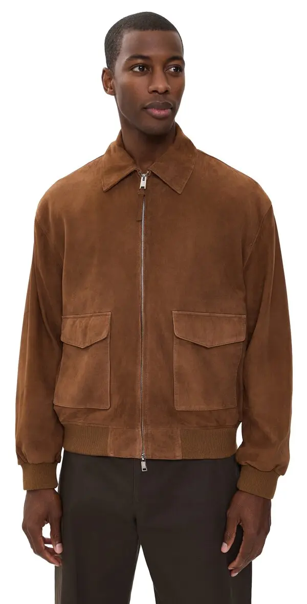 ARMA Gwenno Lamb Suede Jacket
