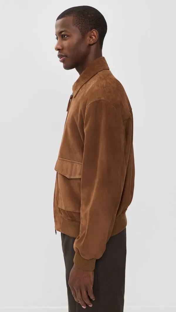 ARMA Gwenno Lamb Suede Jacket