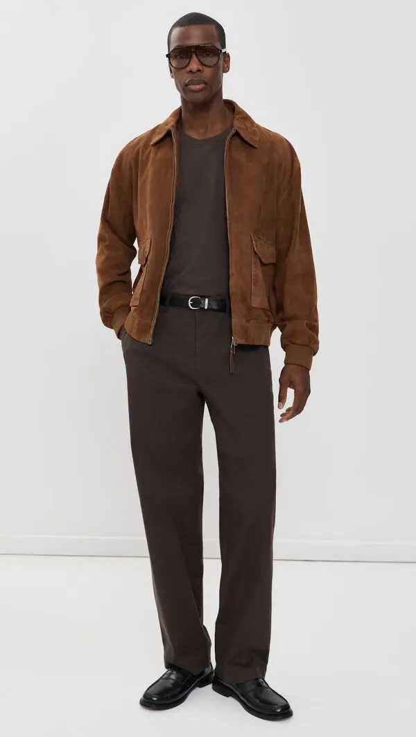 ARMA Gwenno Lamb Suede Jacket
