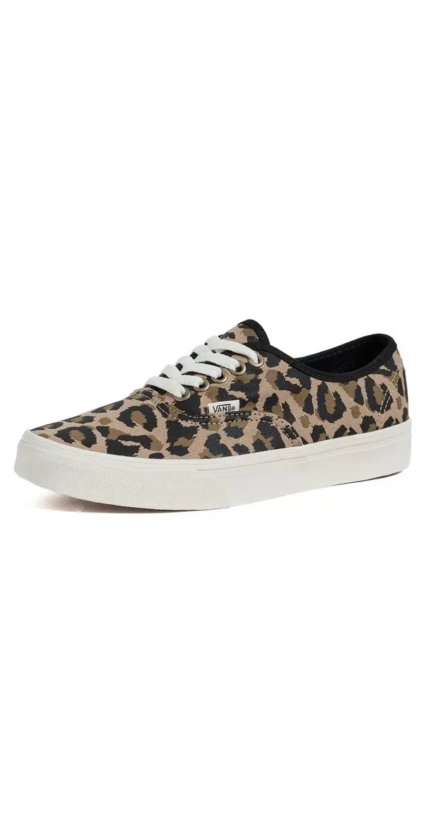 VANS Authentic Sneakers M 7/ W - Leopard Black/incense