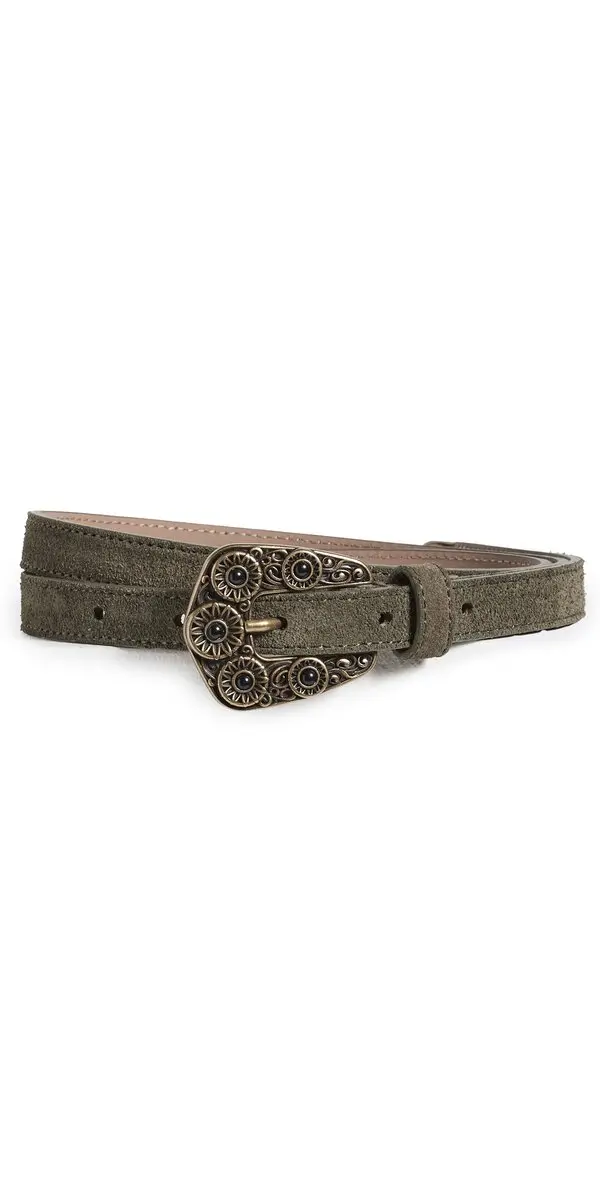 B-low The Belt Elphie Suede Belt
