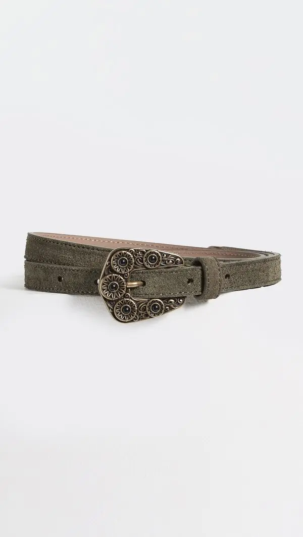 B-low The Belt Elphie Suede Belt