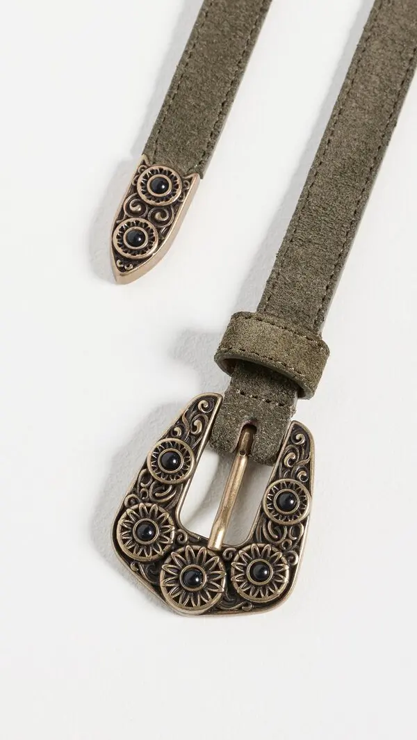 B-low The Belt Elphie Suede Belt