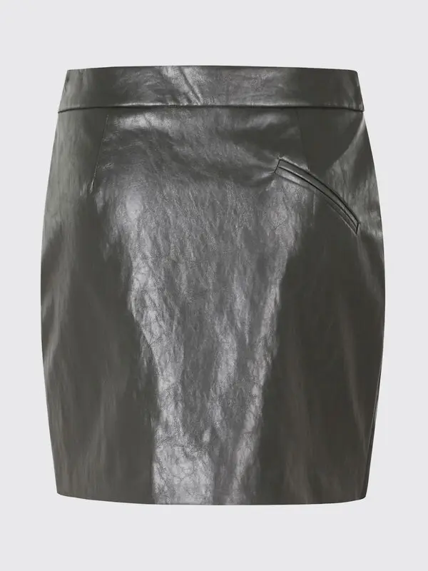 Federica Tosi Faux Leather Mini Skirt
