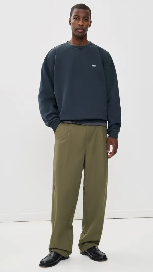 Obey Dean Pleated Pants