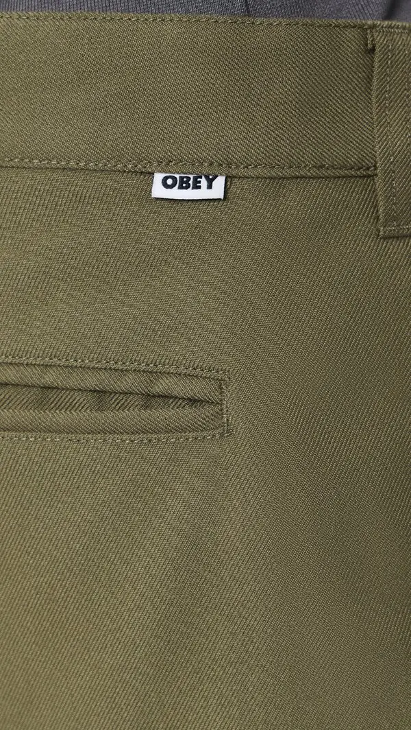 Obey Dean Pleated Pants
