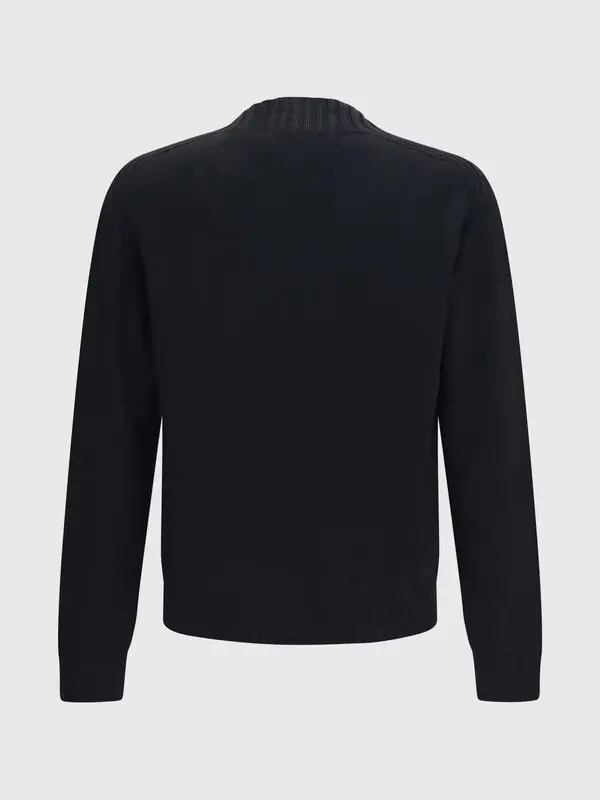 VIVIENNE WESTWOOD Pure Wool Orb Logo Turtleneck Jumper - Black
