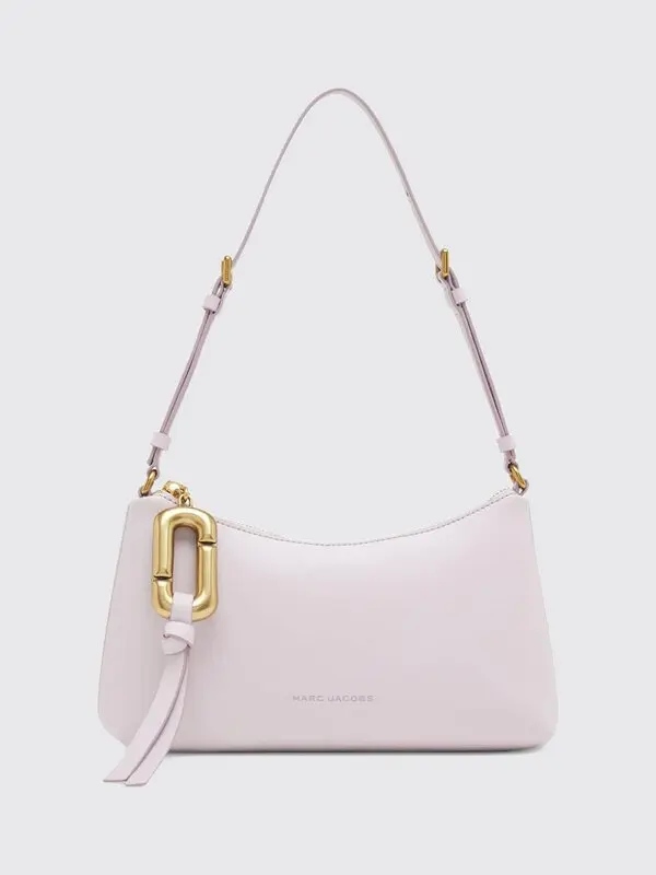 Marc Jacobs Smooth Leather Shoulder Bag - Lilac