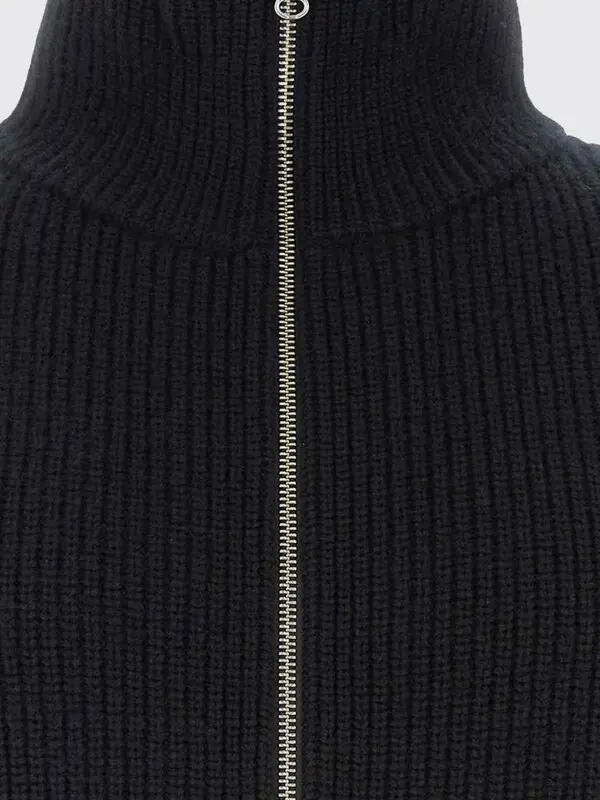 Extreme Cashmere High-neck Cardigan In Pure Cashmere With Zip Closure