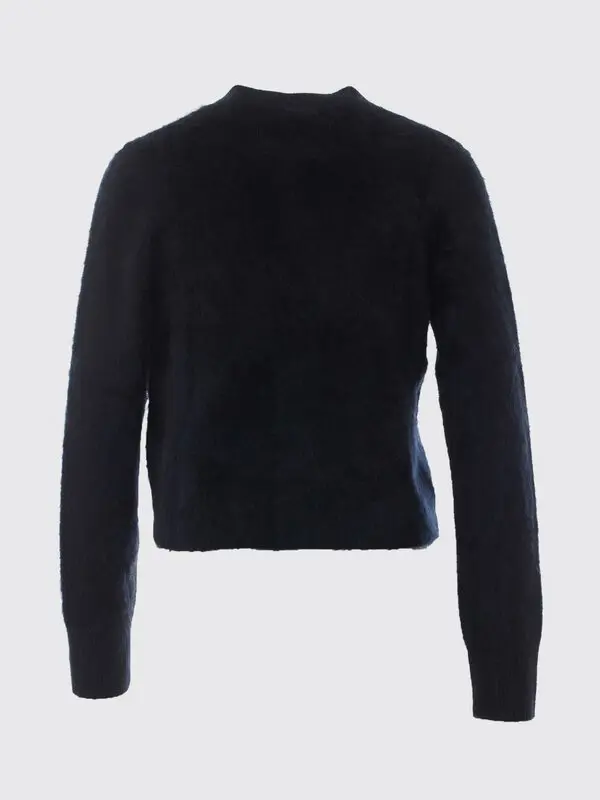 LISA YANG Pure Cashmere Crewneck Cardigan - Black