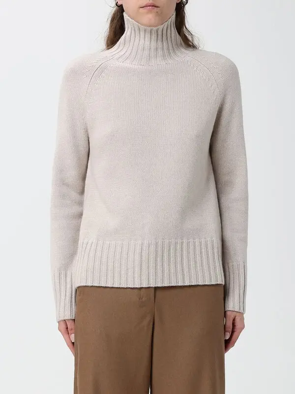 Max Mara Wool And Cashmere Blend Turtleneck - Beige