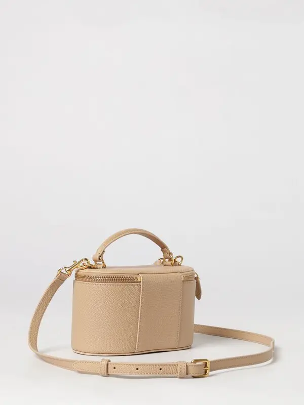Valentino Garavani Vanity Mini Bag In Grained Leather - Pink