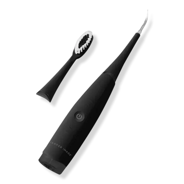 SHARPER IMAGE Waterproof Electric Plaque Remover - Black
