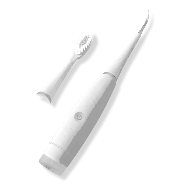 SHARPER IMAGE Waterproof Electric Plaque Remover - White