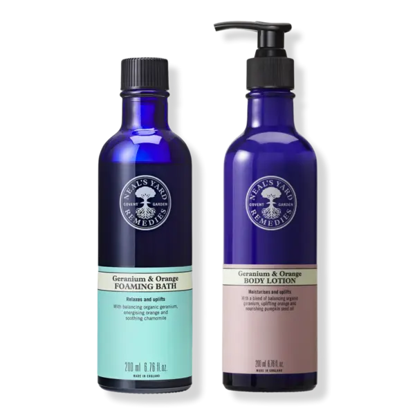 NEAL'S YARD REMEDIES Organic Geranium & Orange Bath & Body Essentials - One-color