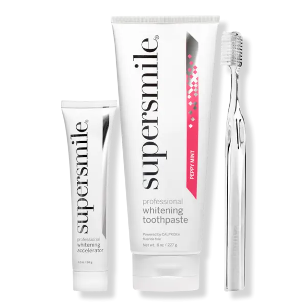 SUPERSMILE Peppy Mint Kit With Accelerator And Crystal Collection Toothbrush - One-color