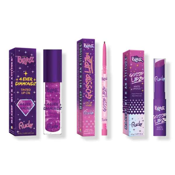 RUDE Bratz Lip Kit - So Bedazzled