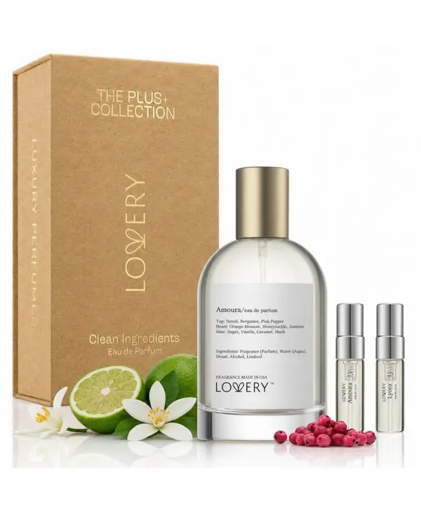 LOVERY Plus Amoura Perfume Set For - Pink