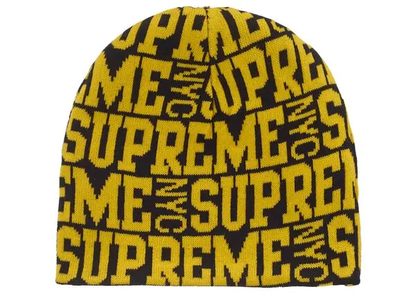 Supreme Reversible Camo Beanie - Black