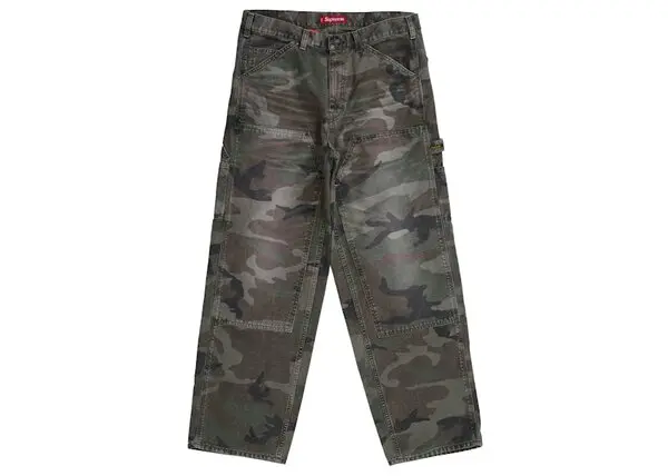 Supreme Worn Double Knee Painter Pant