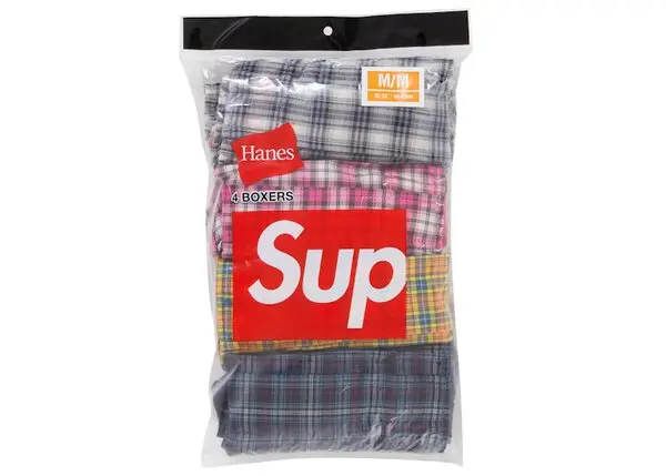 Supreme Hanes Plaid Boxers - Multicolor