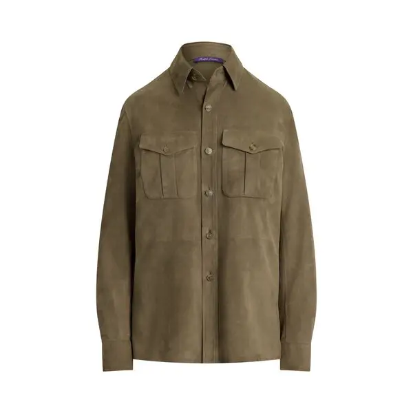 Ralph Lauren Landry Lamb-suede Shirt