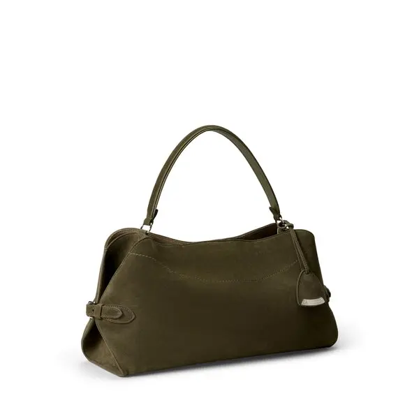 Ralph Lauren The Calf-suede Shoulder Bag