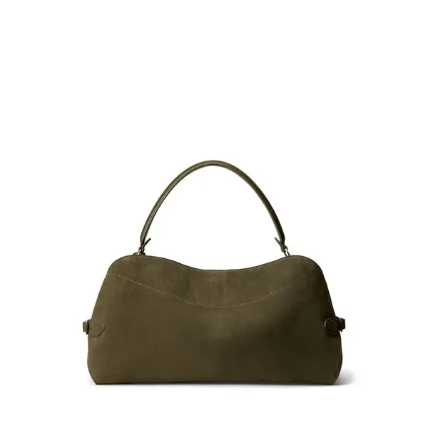 Ralph Lauren The Calf-suede Shoulder Bag
