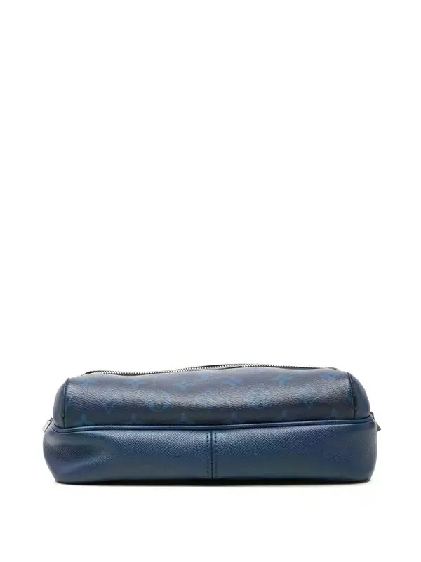 LOUIS VUITTON Monogram Taigarama Messenger Bag - Blue