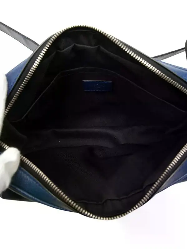 LOUIS VUITTON Monogram Taigarama Messenger Bag - Blue