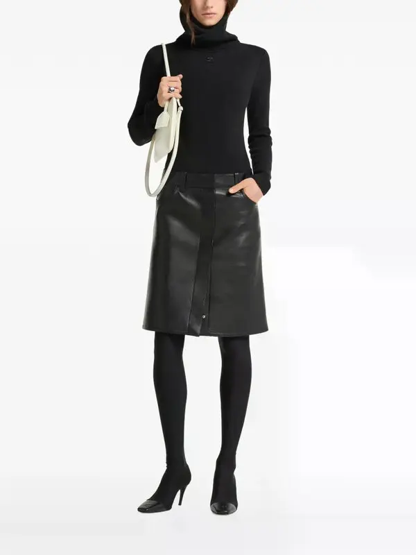 COURREGES High-collar Sweater